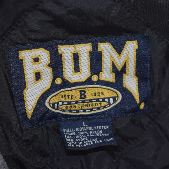 B.U.M. Equipment | Jackets & Coats | Vintage 9s Bum Equipment Varsity ...
